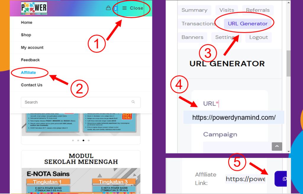 Affiliate Guide – powerdynamind