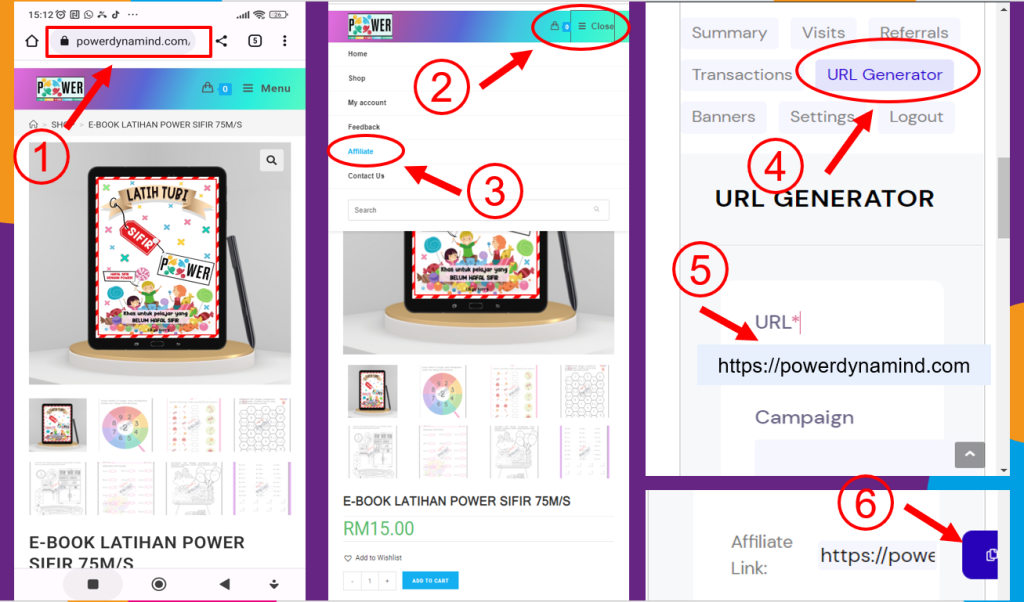 Affiliate Guide – powerdynamind