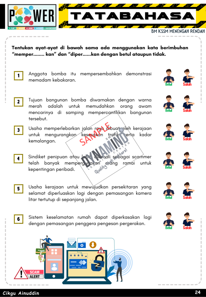 E-BOOK LATIHAN POWER BM 5 SIRI KSSM TINGKATAN 123 – powerdynamind