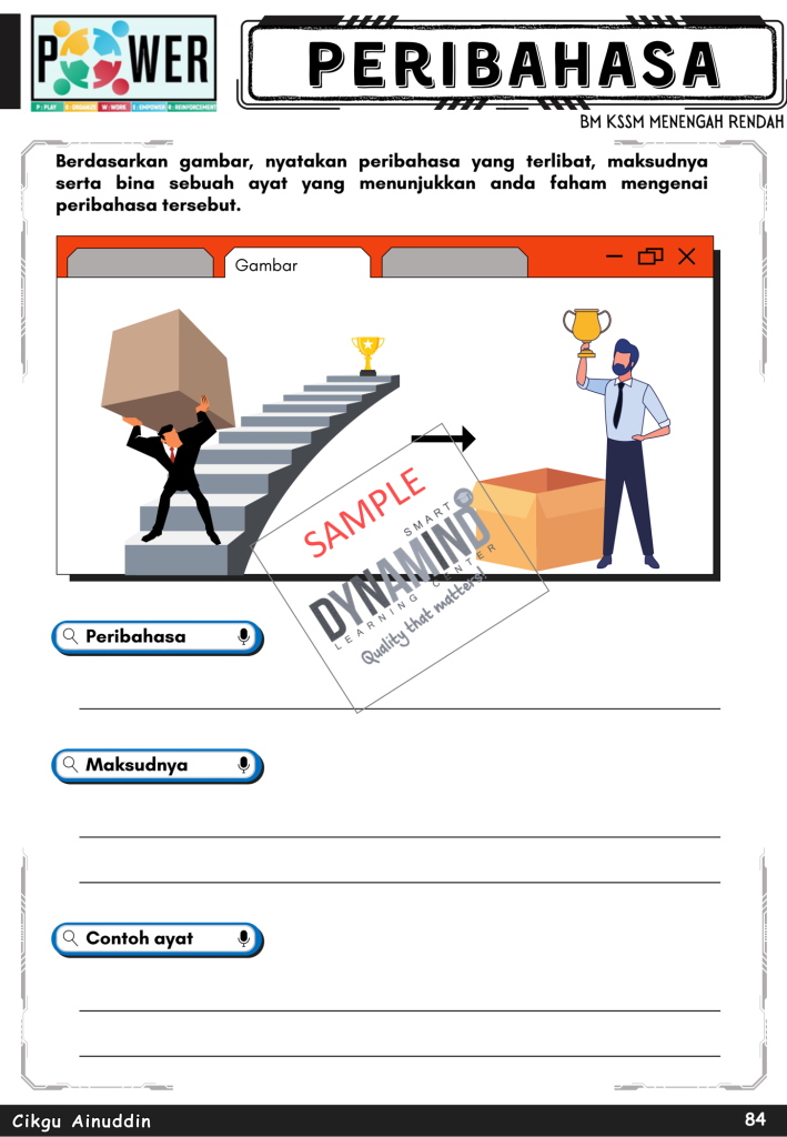 E-BOOK LATIHAN POWER BM 5 SIRI KSSM TINGKATAN 123 – powerdynamind