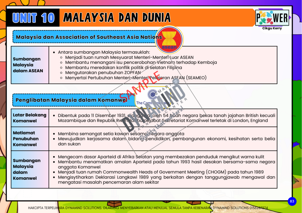 E-NOTA POWER SEJARAH TAHUN 6 KSSR SEMAKAN 113m/s – powerdynamind